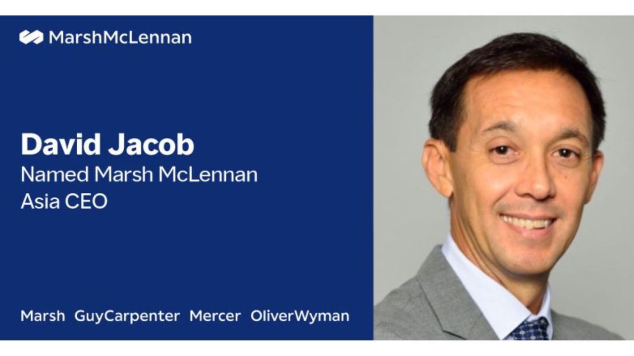 Jacob becomes Marsh Mclennan Asia CEO | Captive International